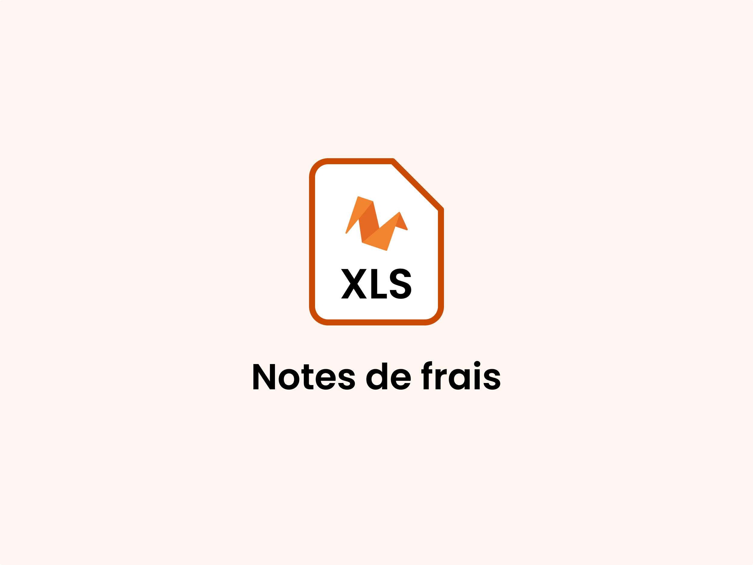 Modèle de note de frais Excel gratuit - N2F
