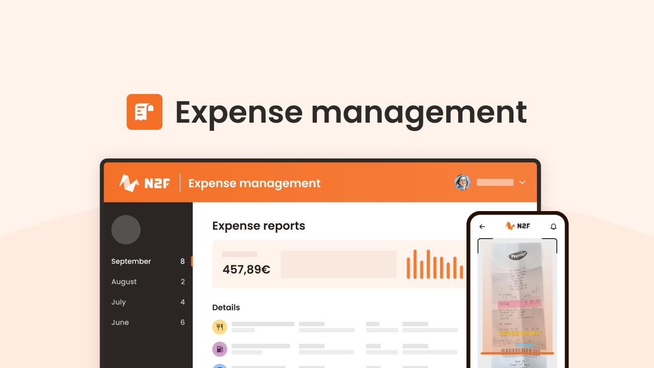 Startups – Easily manage expense reports and receipts | N2F